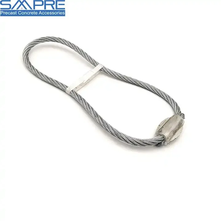 Wire Rope Cast-in Loops - Buy Precast Cast In Wire Rope Lifting Loop ...