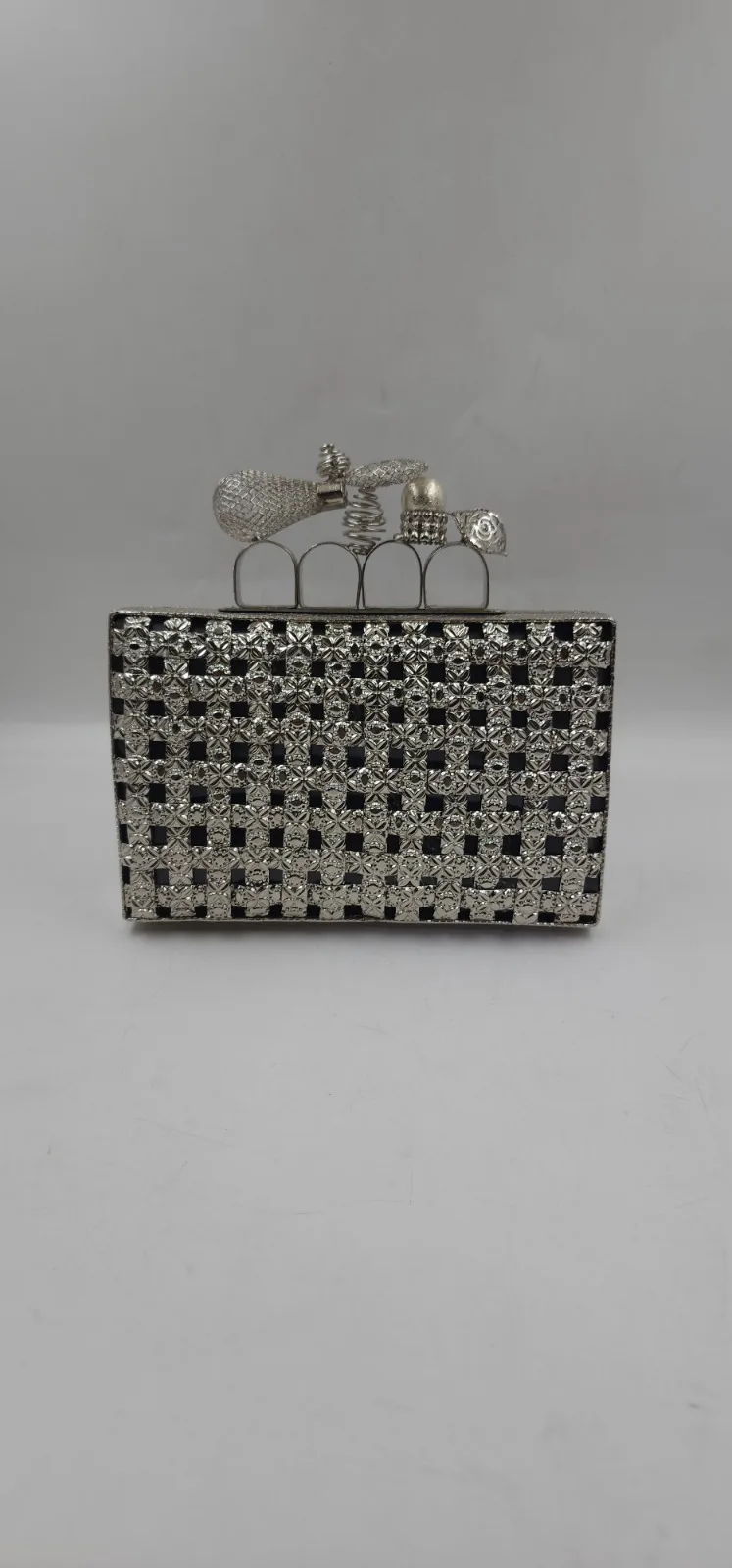 Custom Made Evening Resin Purses With Embellishments Of Stones And ...