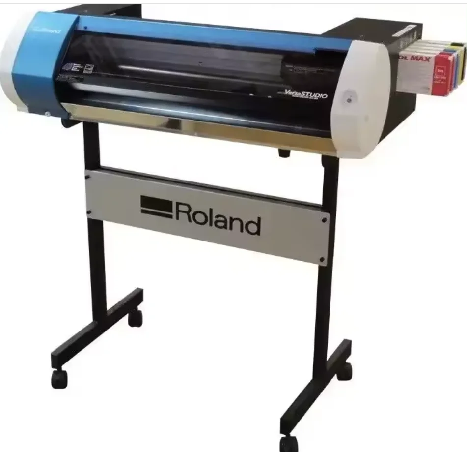 BEST PROMO New_Rolan_BN-20 Printer Cutter with Stand and Ink| Alibaba.com