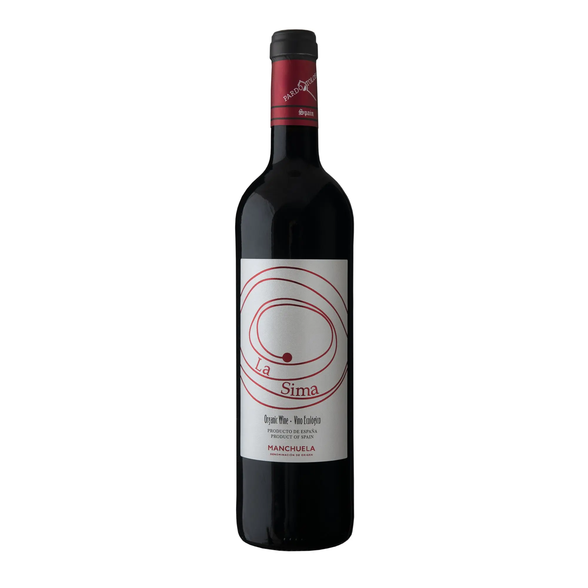 Quality Organic Spanish Red Wine Tempranillo Grape La Sima Denomination ...