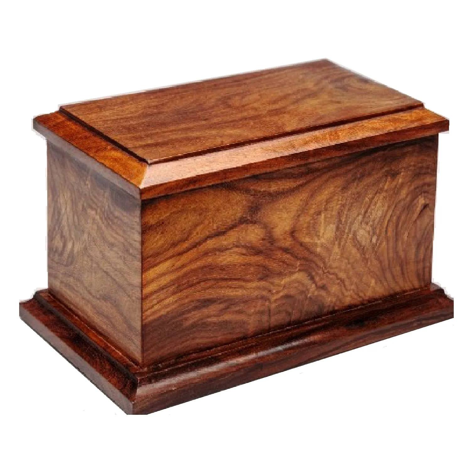 Round Shape Personalized Natural Keepsake Wooden Urns Made Of High ...