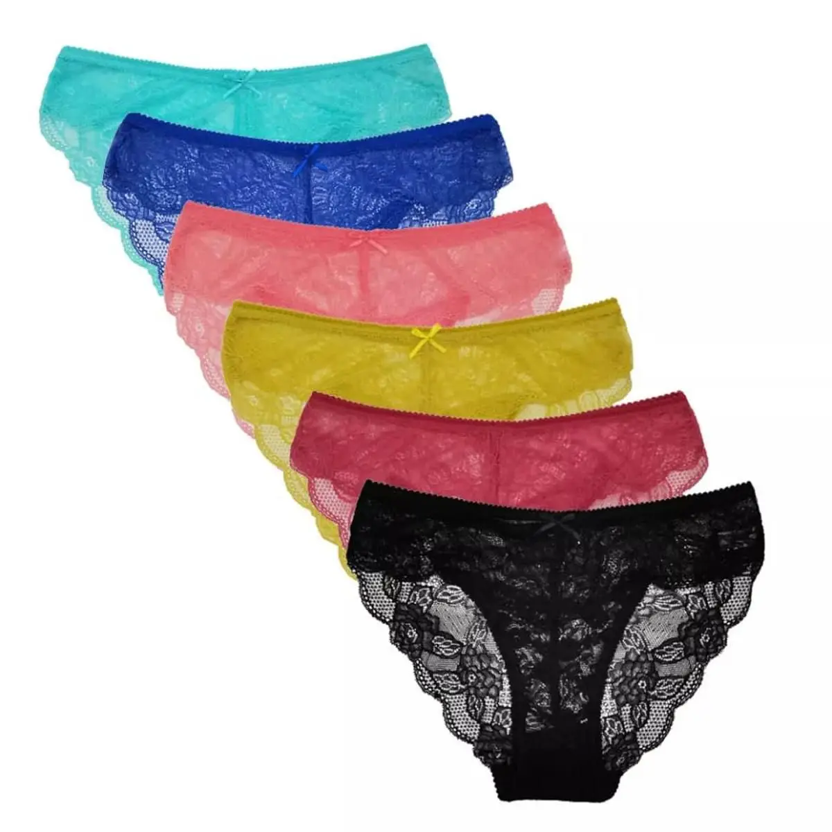Ladies Breathable Readymade Lace Seamless Panties Sexy Panty Underwear