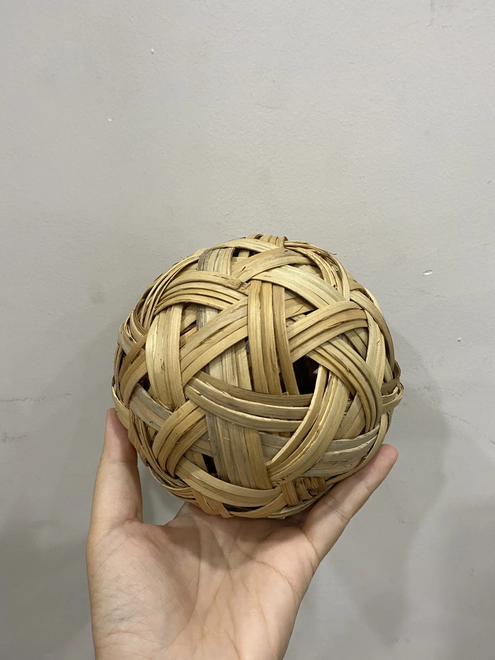 Handwoven Rattan Ball Seapak Takraw Rattan Ball Game - Rattan Wicker ...
