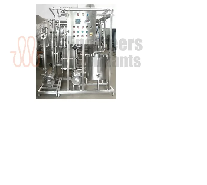 Milk Pasteurizer 200lph Milk Processing Machine Htst Pasteurization ...