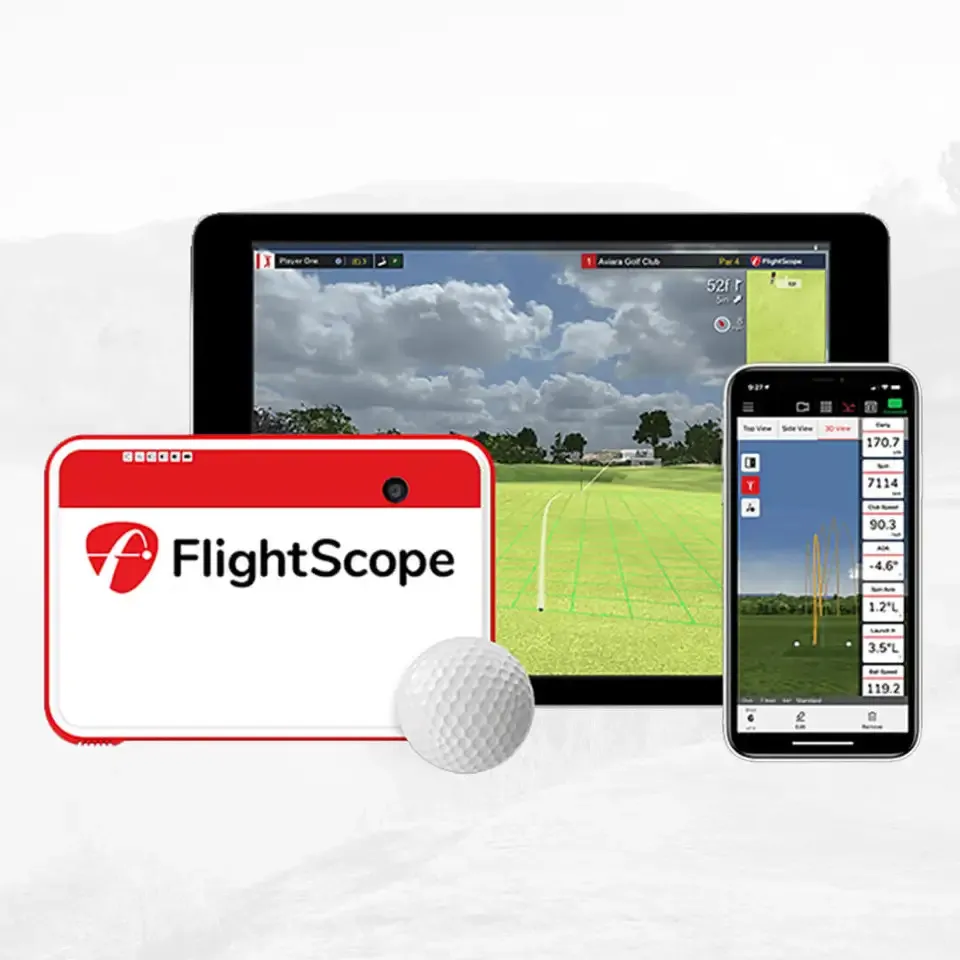 New Release Flightscope Mevo+ Golf Simulator Launch Monitor With ...