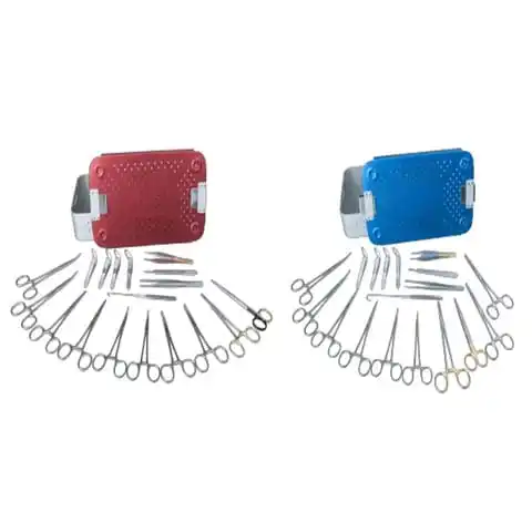Orthopedic Surgical Kit Animal Soft Tissue Surgical Instruments ...