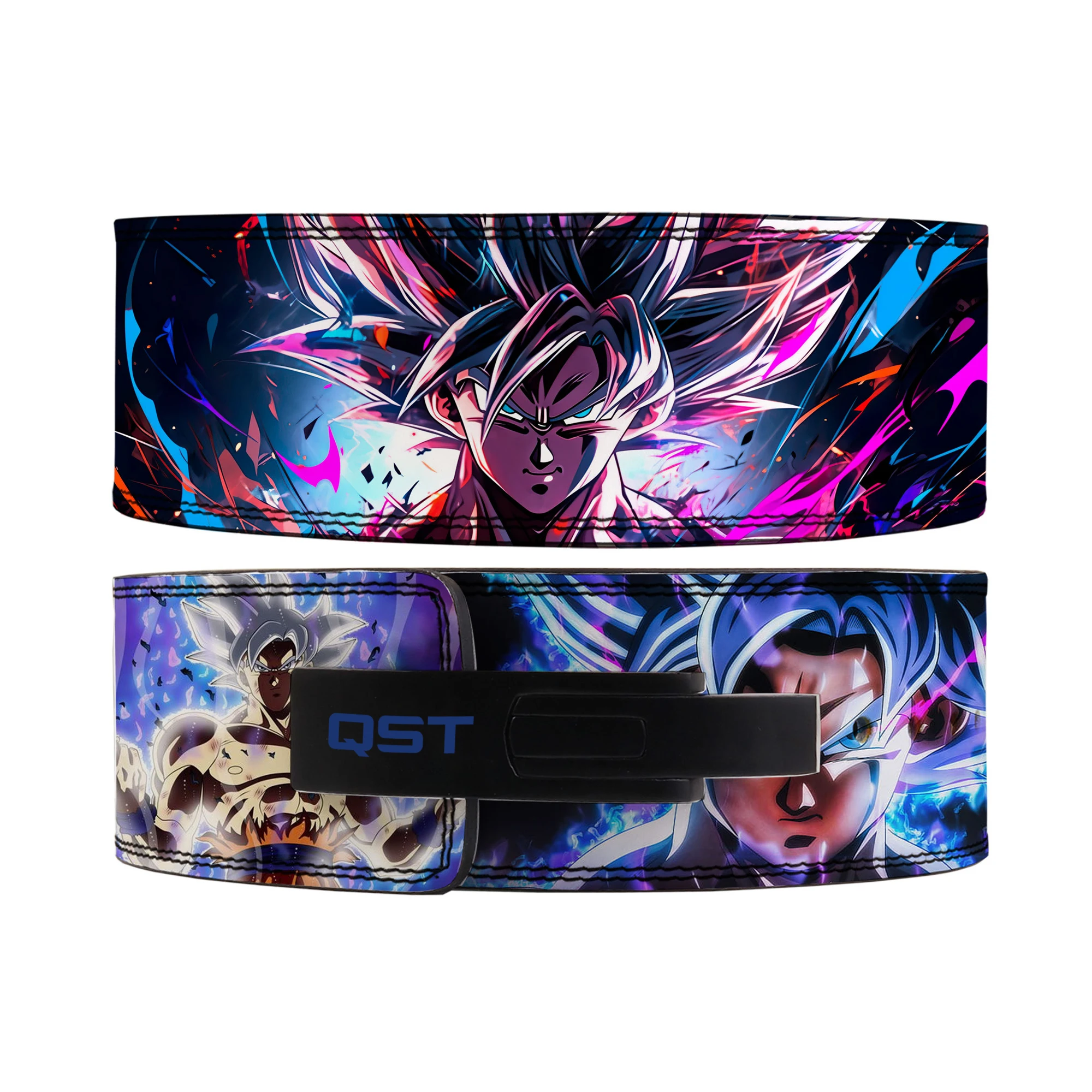 Luffy Anime Printed 10mm & 13mm Powerlifting Belts With Lever Buckle ...