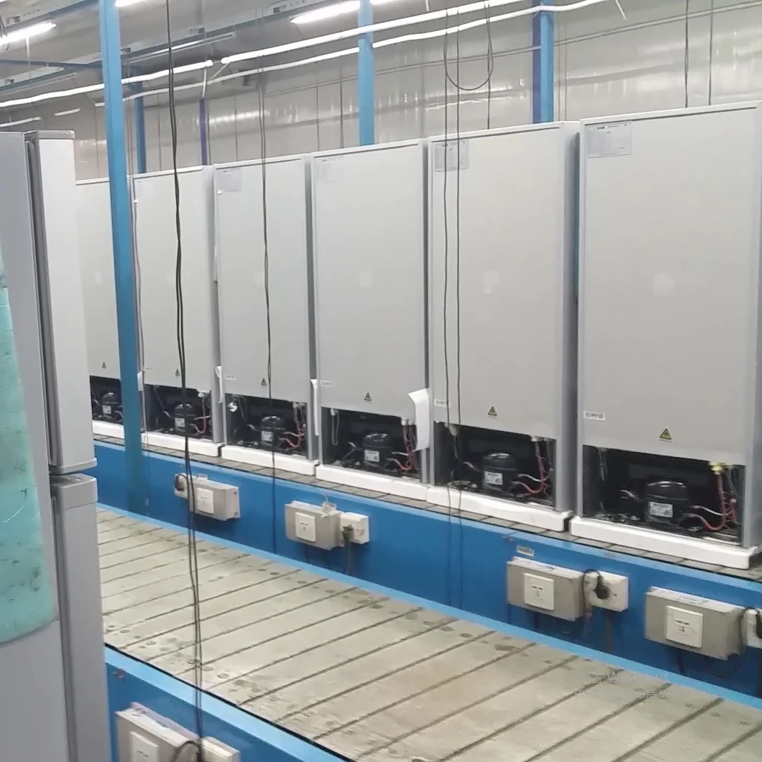 Custom New Double-door Refrigerator Assembly Line For Factory Workshop ...