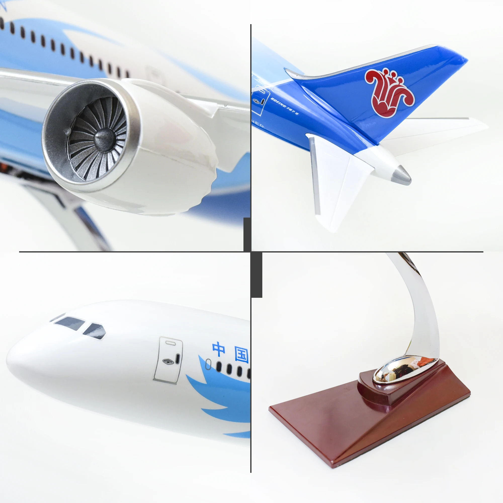 Plane Model Boeing B787-8 Scale 1: 150 Airplane Model 40cm China ...