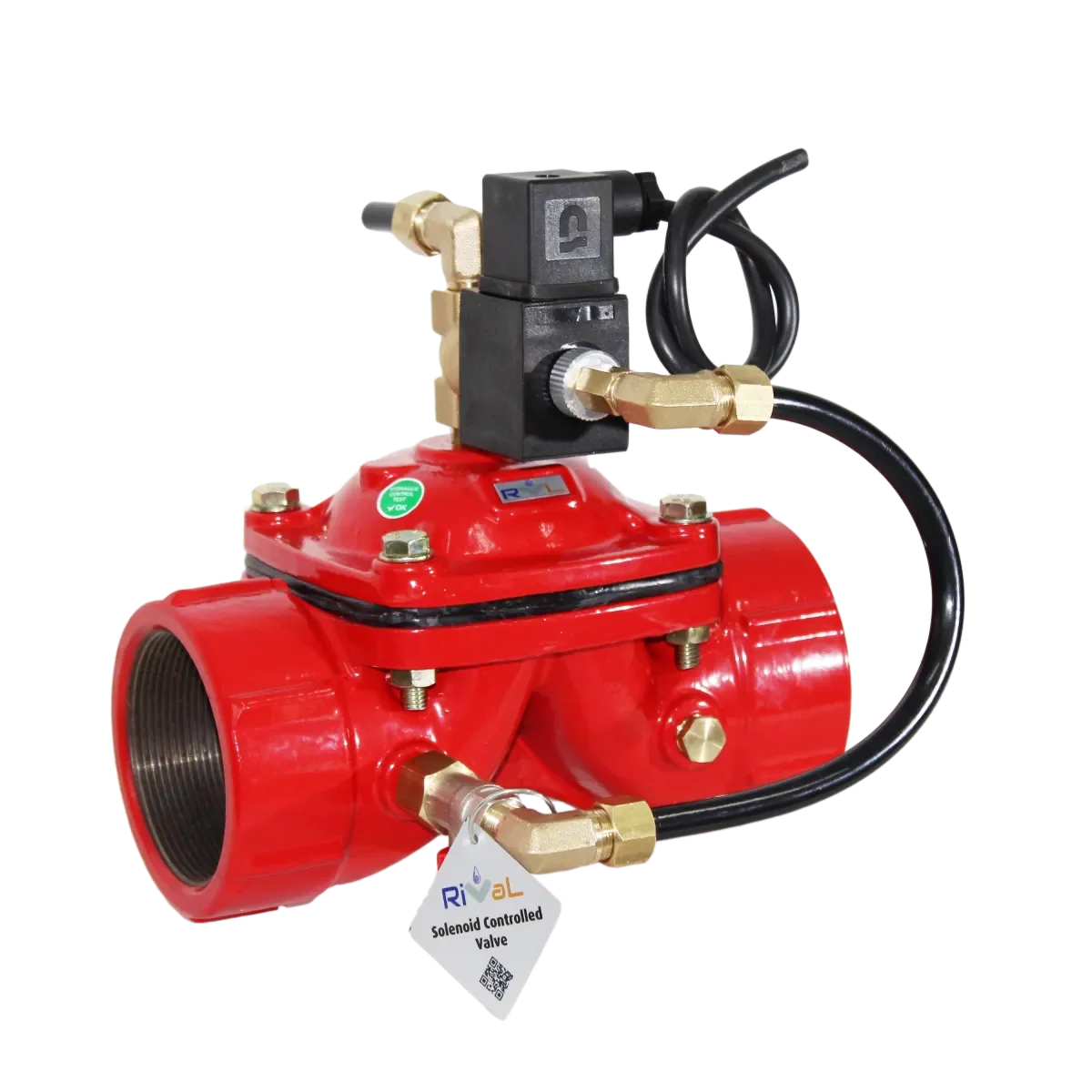 Solenoid Control Valve Dn50 Dn65 Dn80 - Buy Construction Fire Valve ...