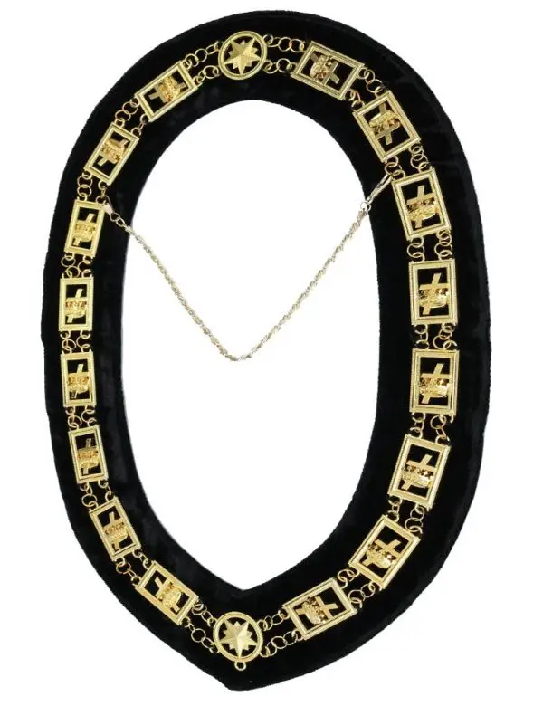 Custom Masonic Regalia Oes Eastern Star Collars High Quality Masonic ...