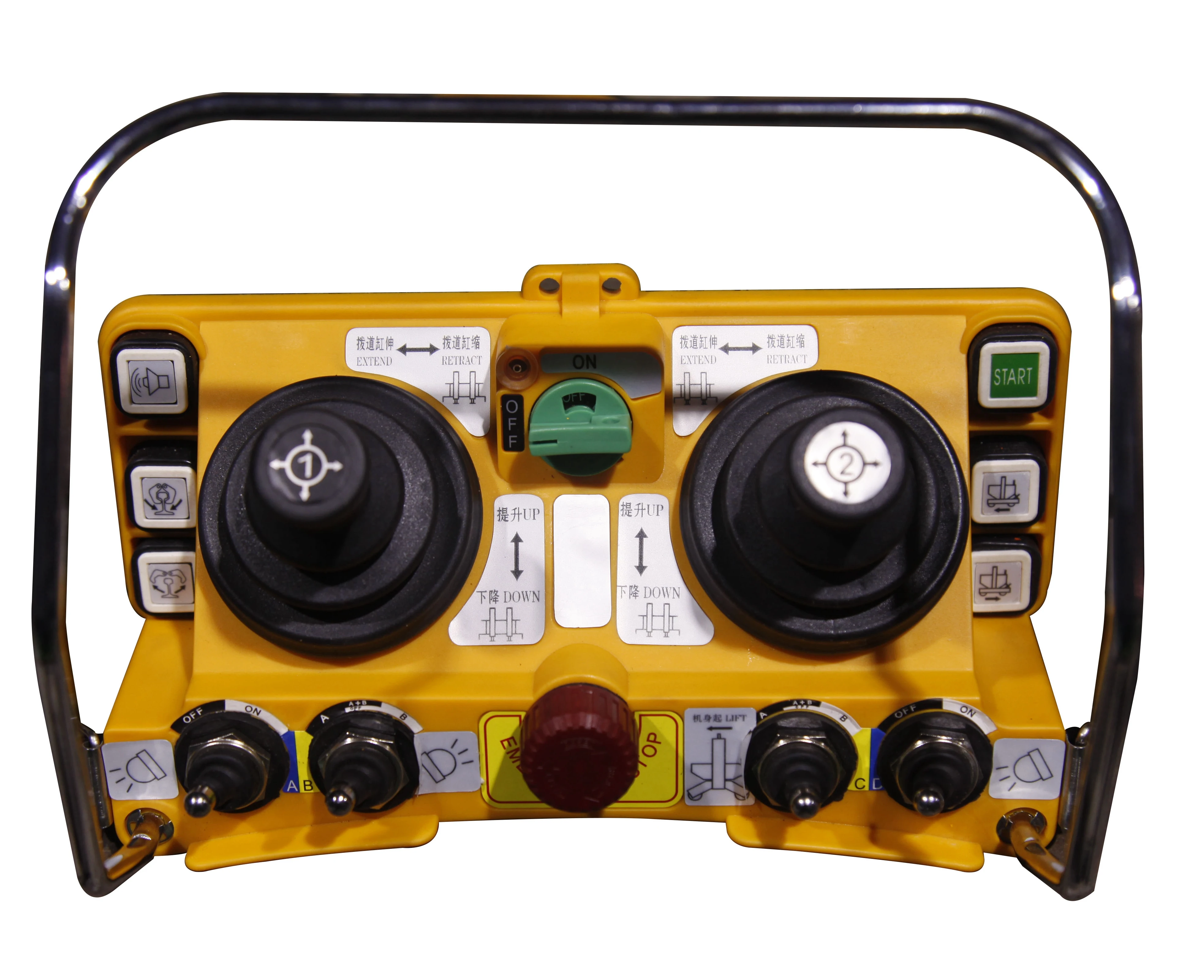 Yqbj-iii Track Leveling Trolley/rail Lifting And Slewing Machine Remote ...