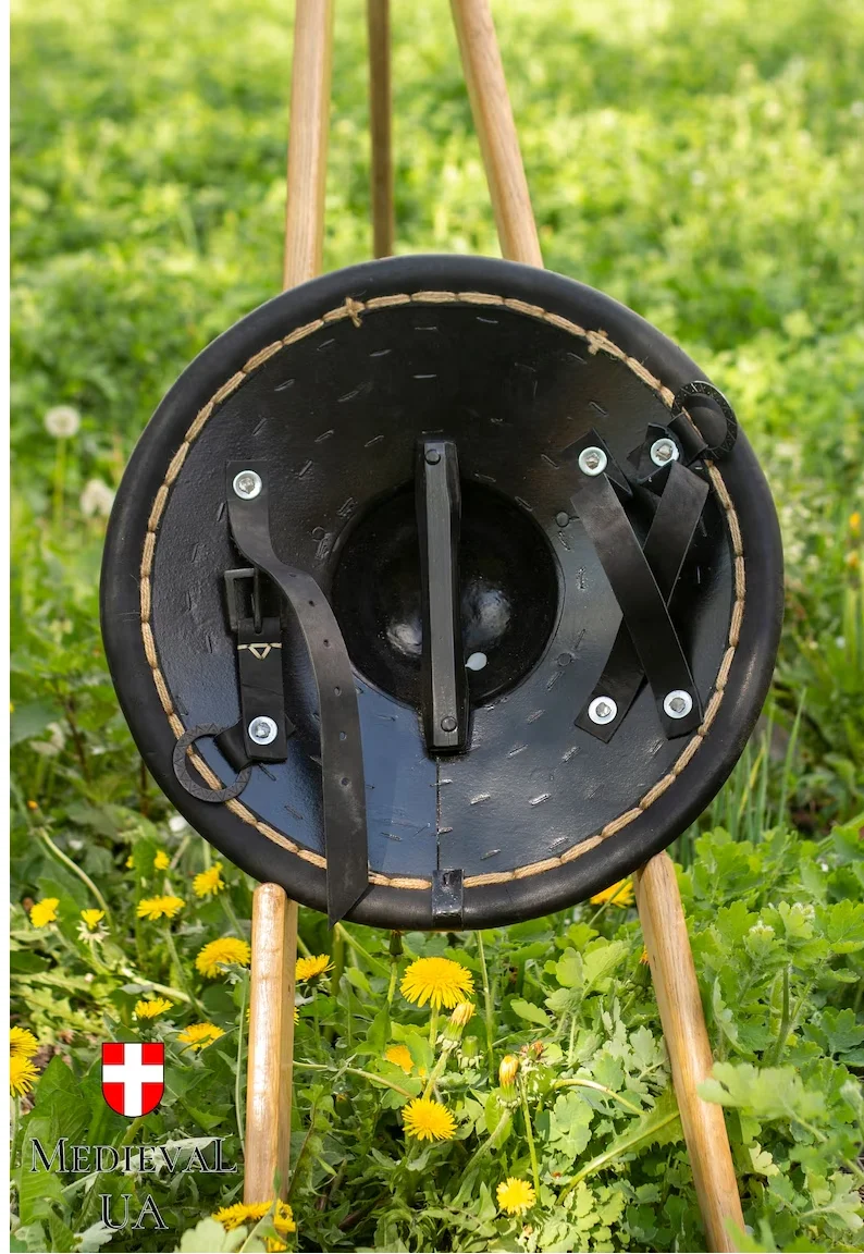 Eastern Wooden Shield Viking Round Medieval weapon Battle Shield for ...