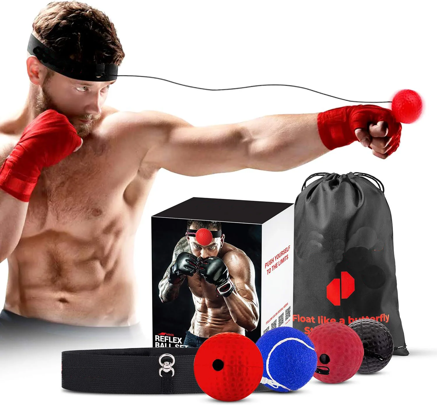 Reflex Pro Boxing Set - Enhance Speed & Coordination