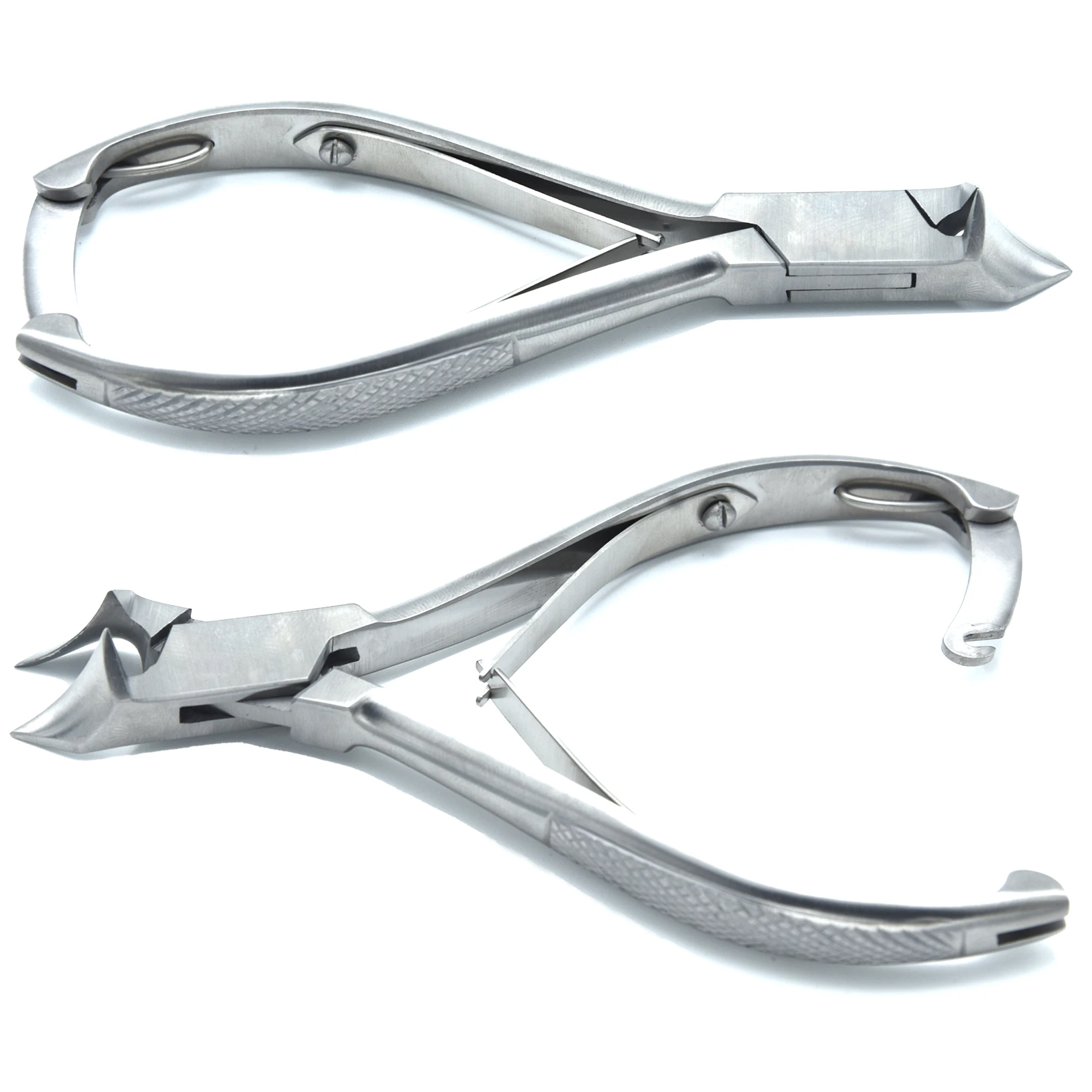 Professional Stainless Steel Moon Shape Toenail Cutter For Podiatry And ...