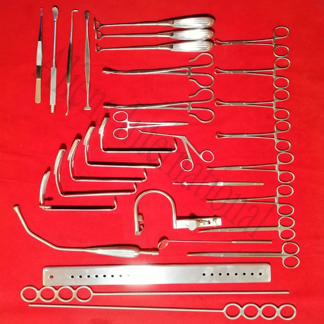 High Quality Stainless Steel Adenoidectomy & Tonsillectomy Instruments Set