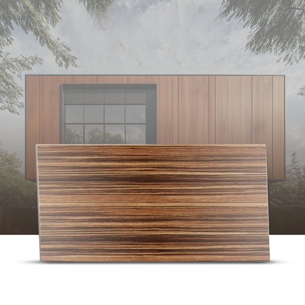 2025 Modern Outdoor Aluminum Composite Cladding Sheets 4mm Fire ...