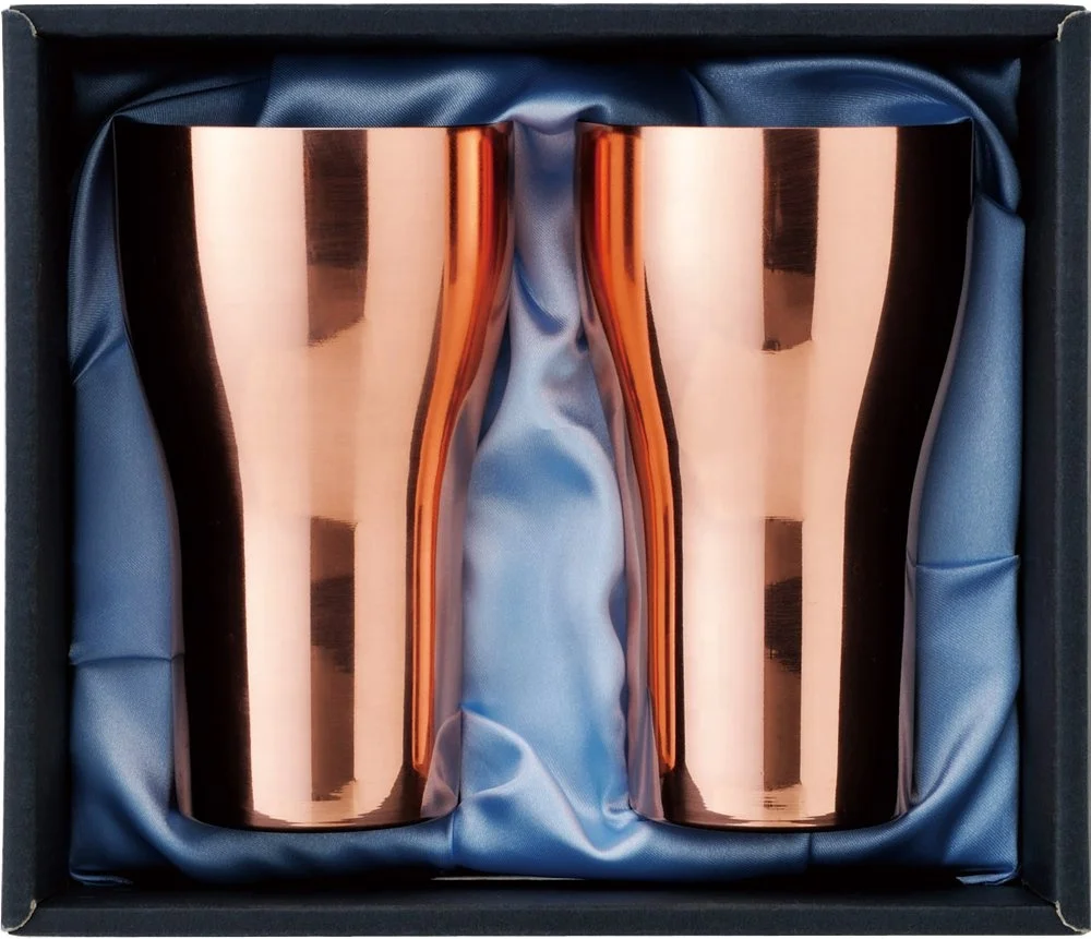 U Shape Copper Glass - Plain - Buy Copper Glasses Glass Jar Copper Lid ...