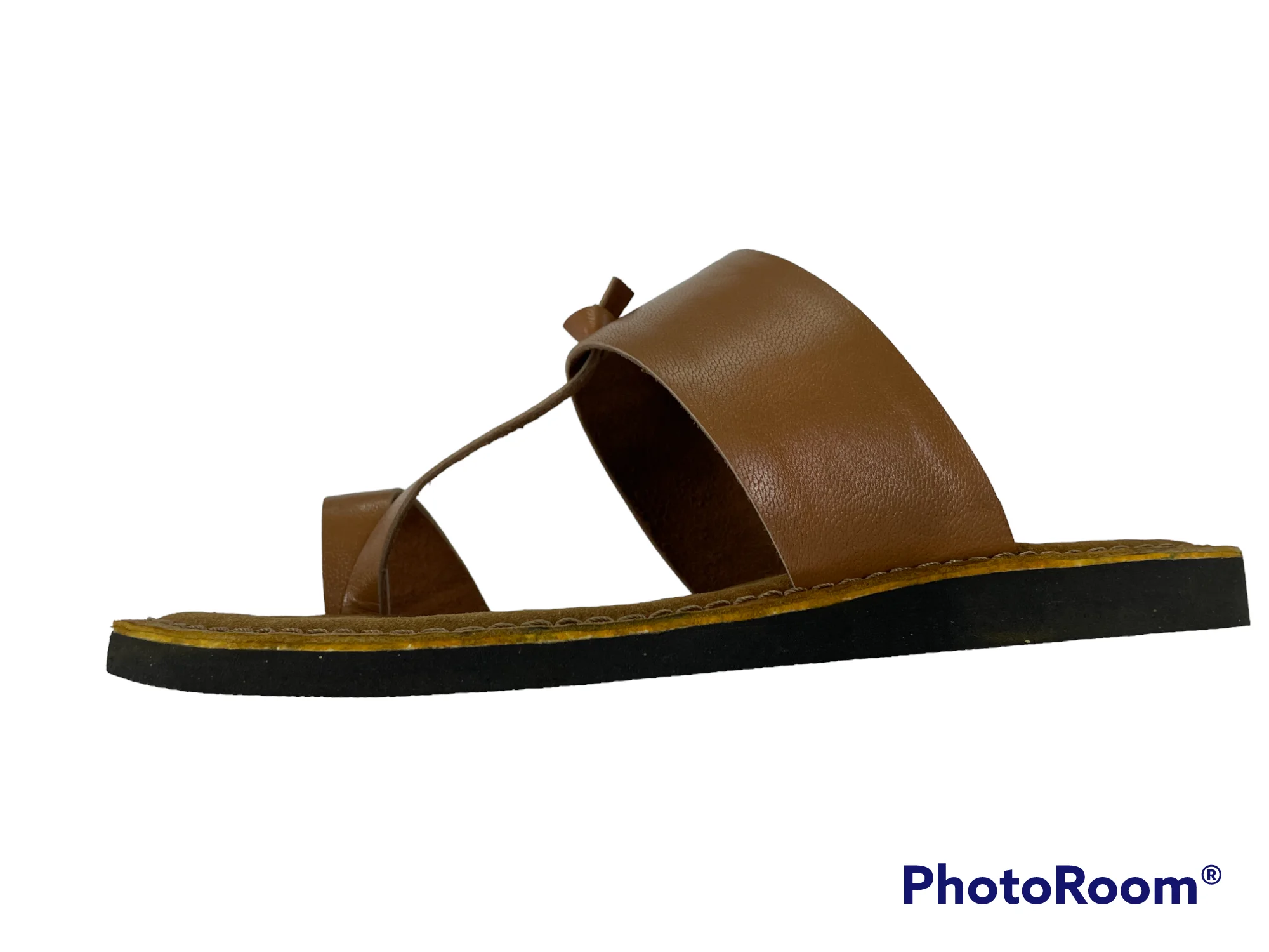 Men's Tan Leather Thong Slipper For Men Boys Comfortable High Quality ...