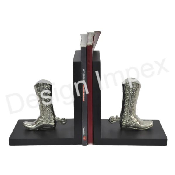 Vintage Scoter Style Bookend With Logo Prints Metal Desktop Amazing ...