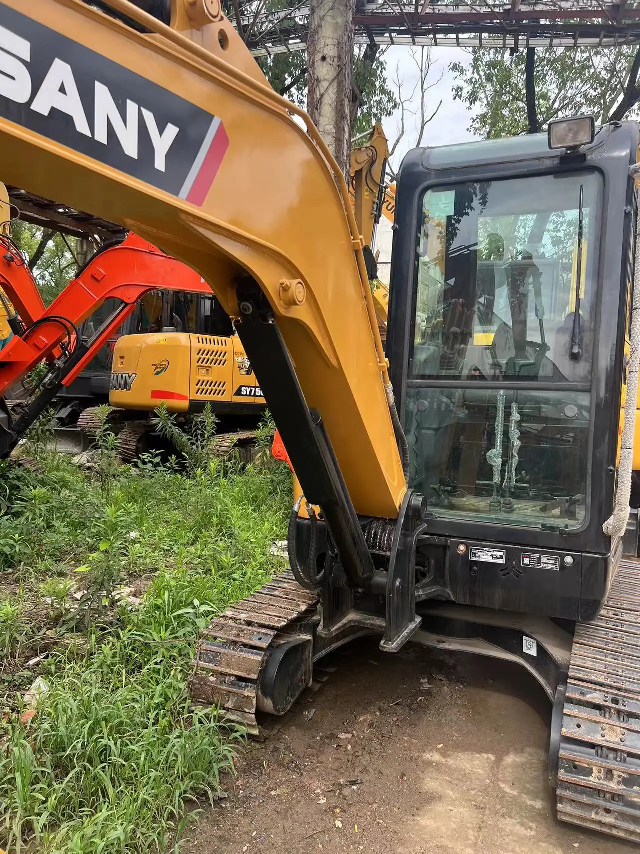 Very Popular SANY SY 35 U Mini Crawler Excavator 3.5 Ton SANY Brand ...