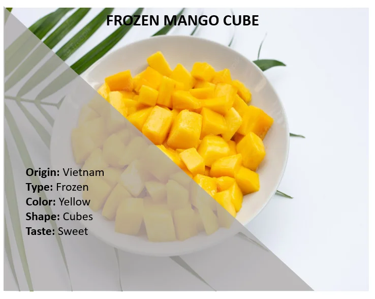 New 2023 Delicious Iqf Frozen Diced Mango/ Cube Frozen Mango From ...