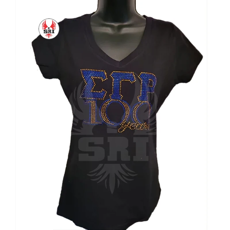 Sigma Gamma Rho Sorority Embroidery Women T-shirt | Sgrho Sorority ...
