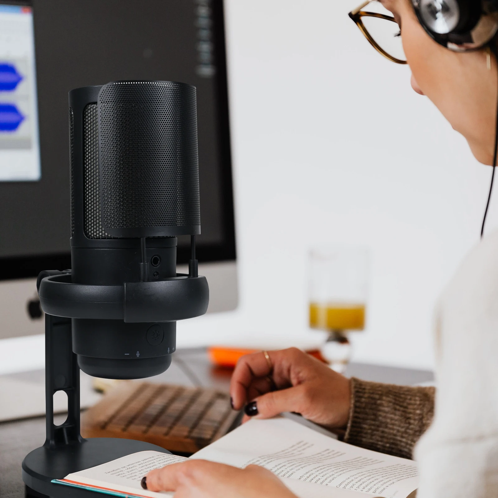 Fifine Gaming Microphone,Usb Pc Mic For Streaming,Podcasts,Recording ...