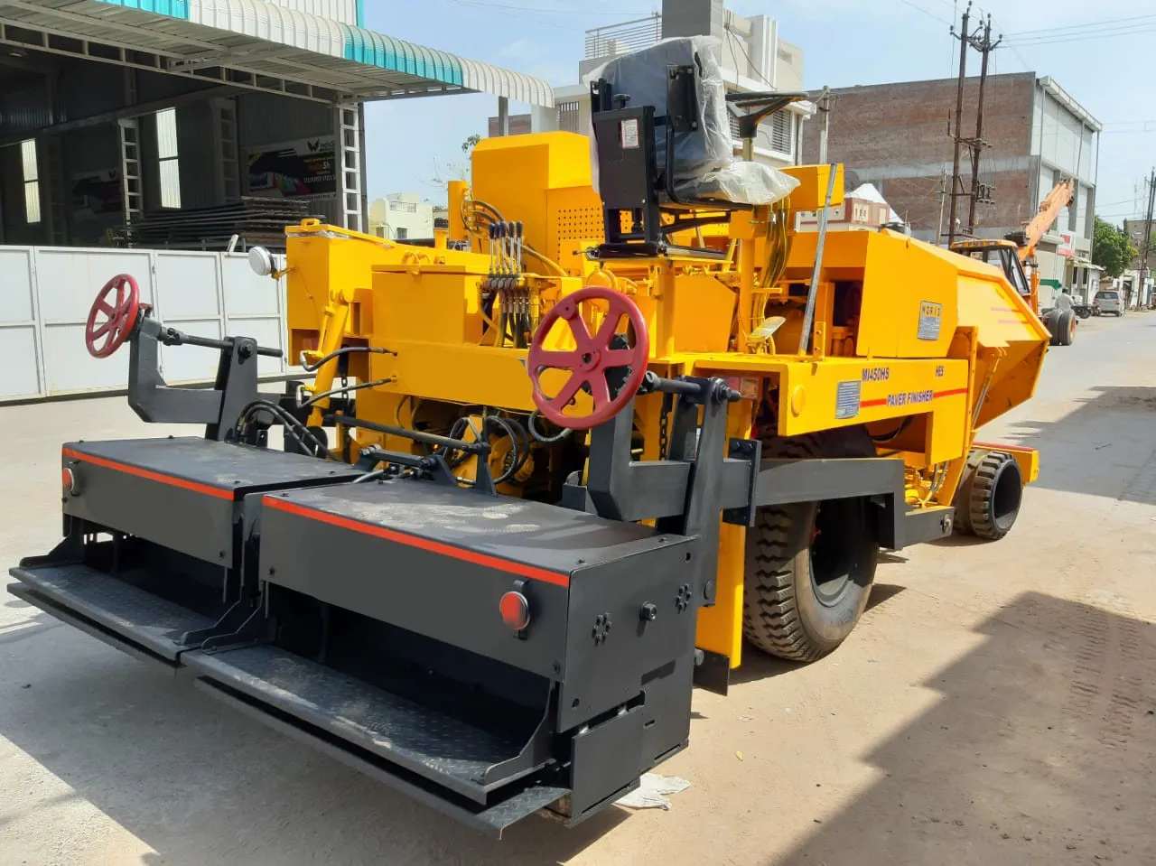 Atlas Asphalt Paver Finisher Machine Road Construction Equipment ...