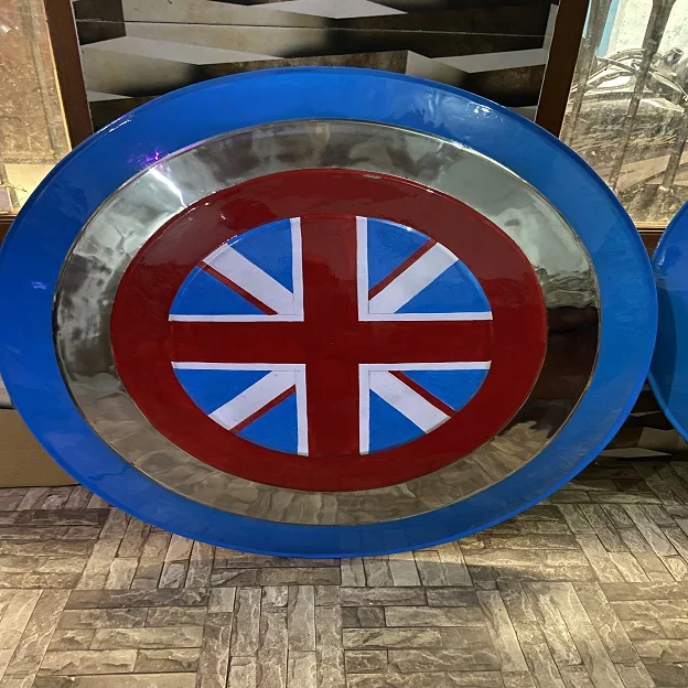 Medieval Shield Captain Carter Shield Metal Prop Captain America Battle ...