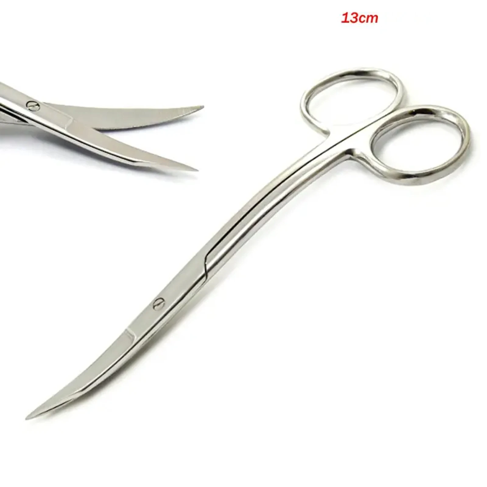 Gum Scissors Stainless Steel Goldman Fox Curved One Blade Serrated ...