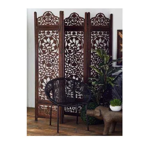 Wooden Partition in Colonial Style - Decorative & Functional