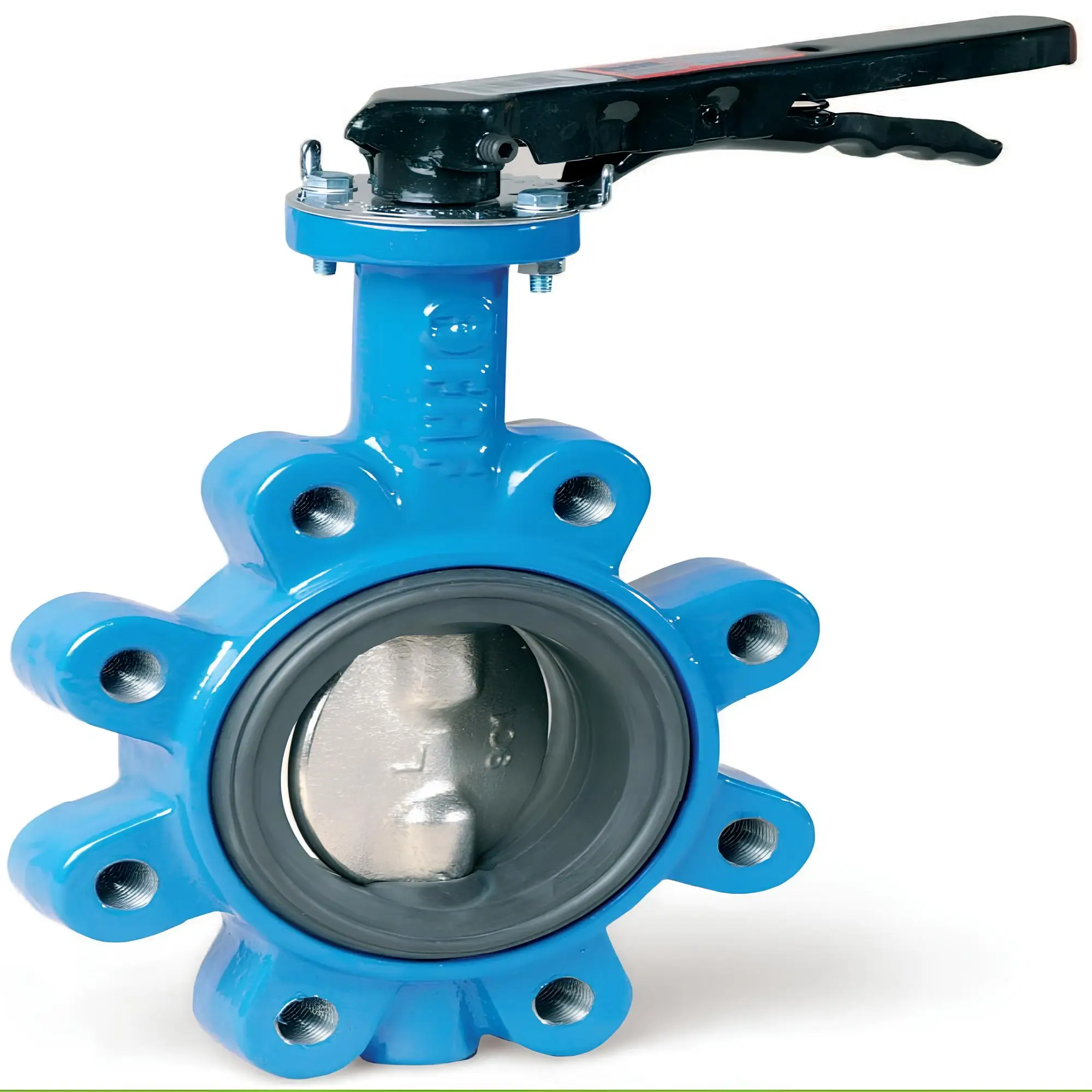 Lug Butterfly Valve (nickel Clapper,Pn16) Lug Butterfly Valve Cast Iron ...