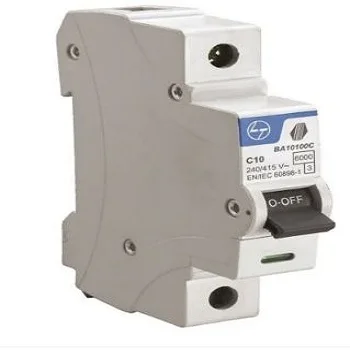 L&t Tripper 16a C-curve Single Pole Mcb,Ba10160c - Buy Molded Case ...