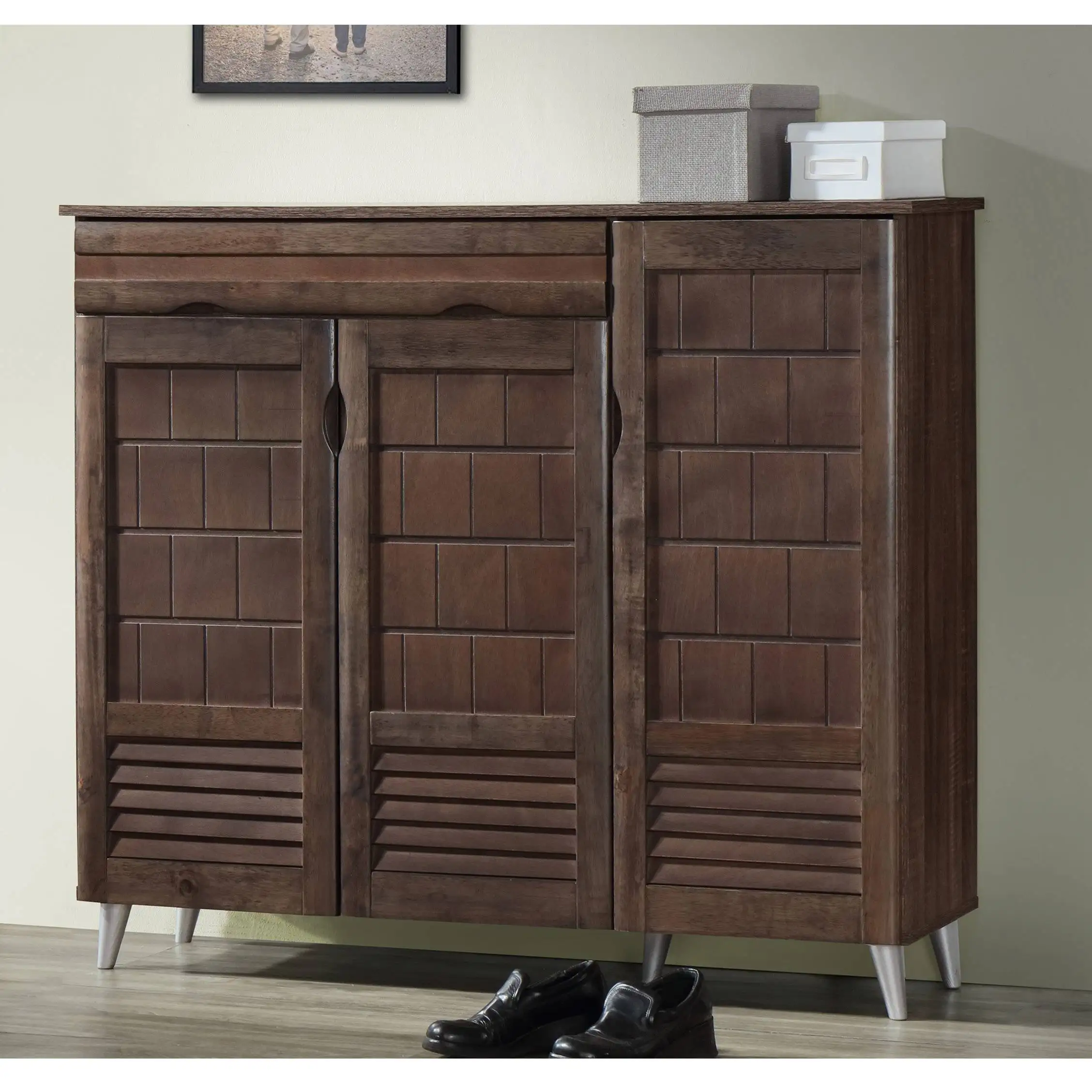 Buy And Save Shoe Rack Cabinet 3/4 Tier Shoe Storage Cabinet Shoe Rack ...