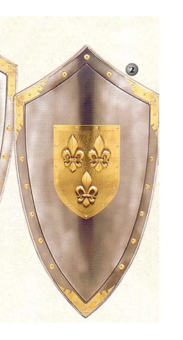 Medieval Handmade Crusader Steel Shield 18 Gauge Armor Templar Viking ...