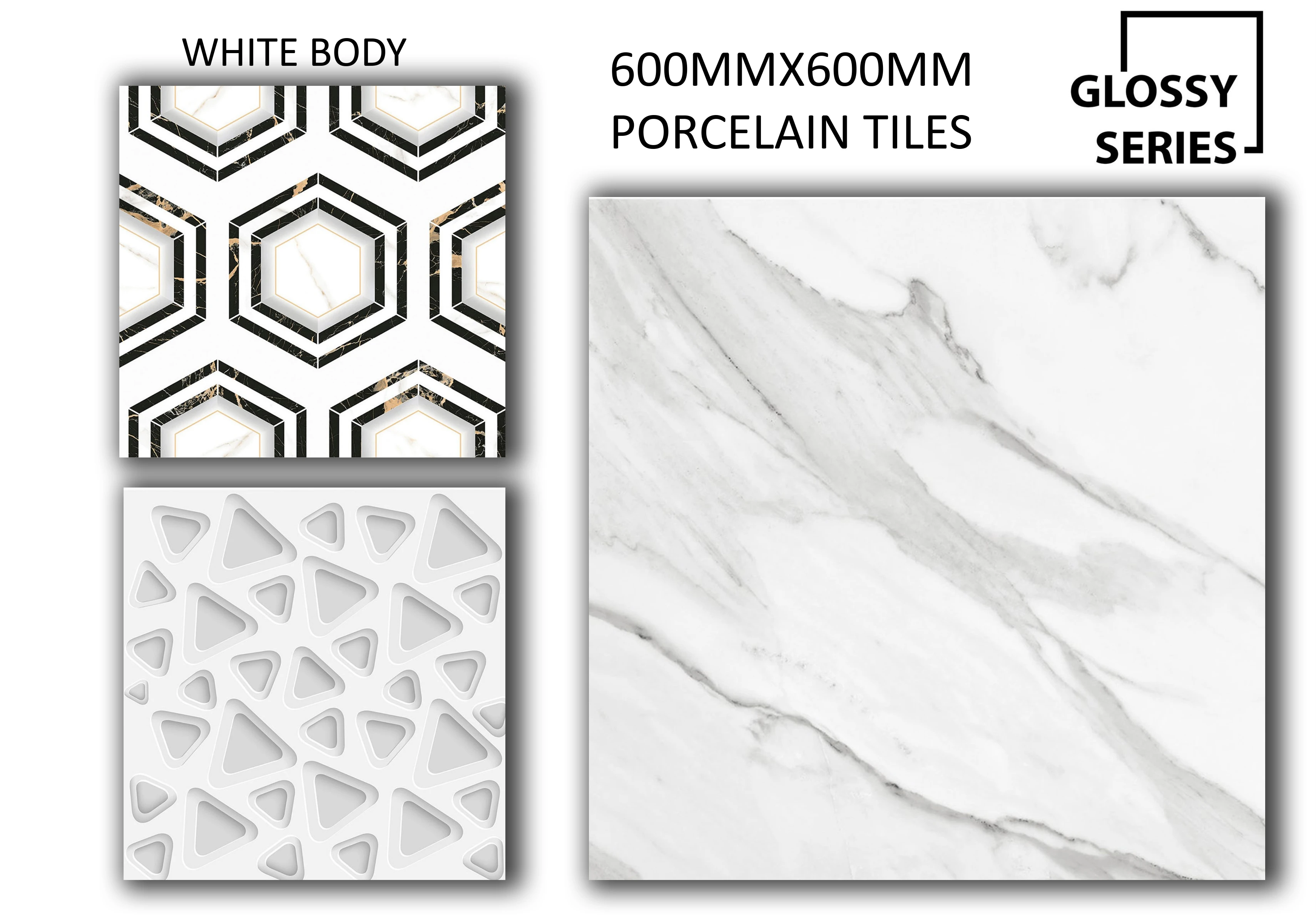 Modern Design Porcelanato 600x600 Living Room Ceramic Marble Floor Tile