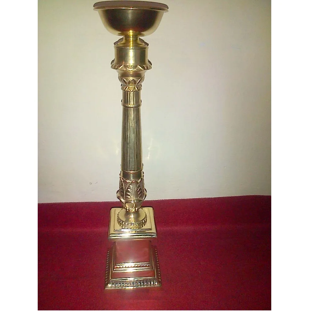 Fancy Candlestick Crystal Round Votive Holder Gold 3 Way Lighting ...