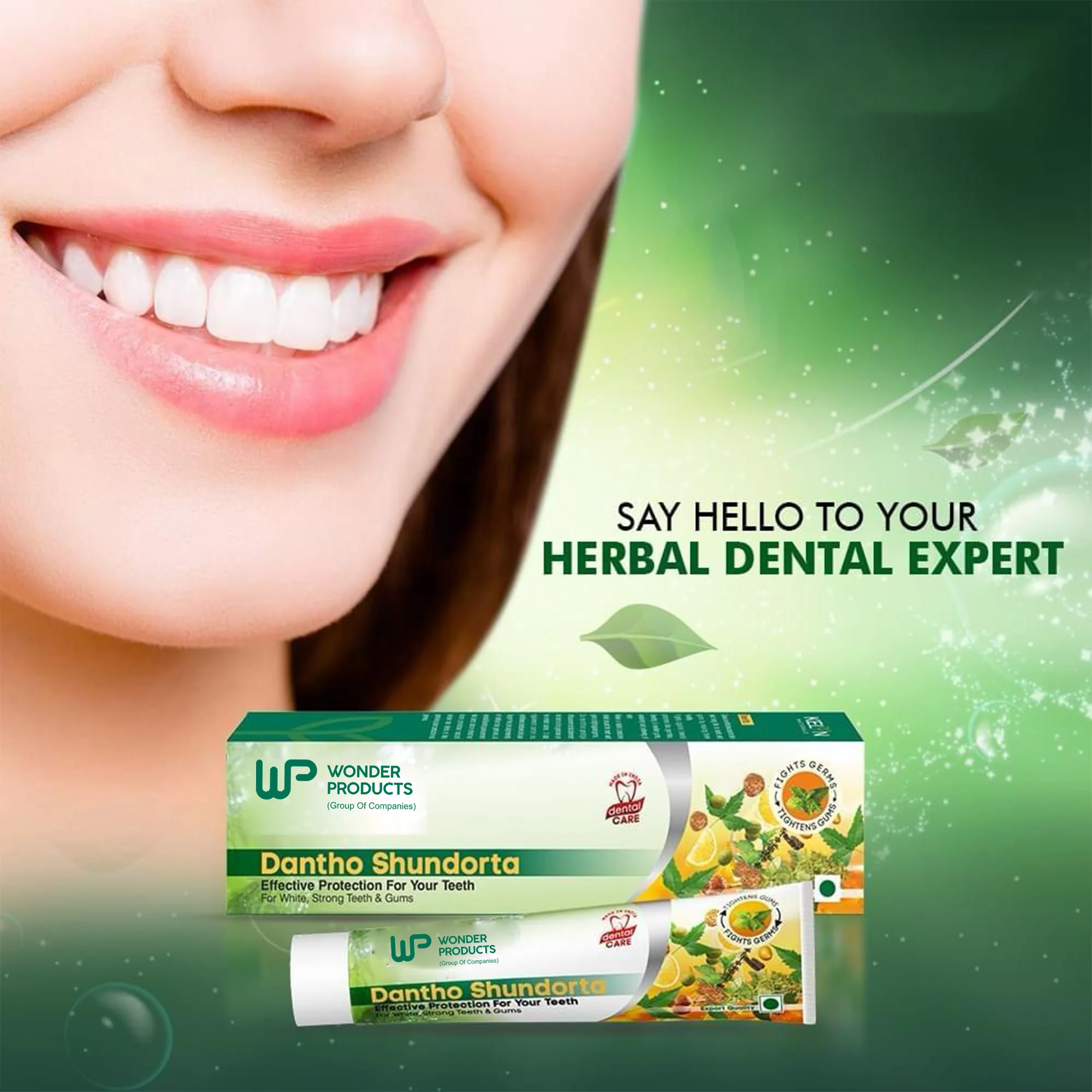 Premium Grade Herbal Toothpaste 100 Gm Pack Customized Logo Available Herbal Toothpaste For Oral ...