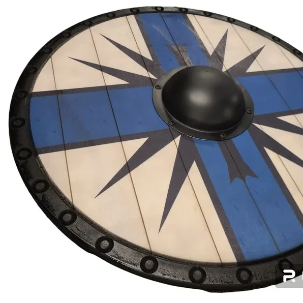 VIKINGS SHIELD Solid Wood Shields. Full Size 24 or 30 Inch Shield ...