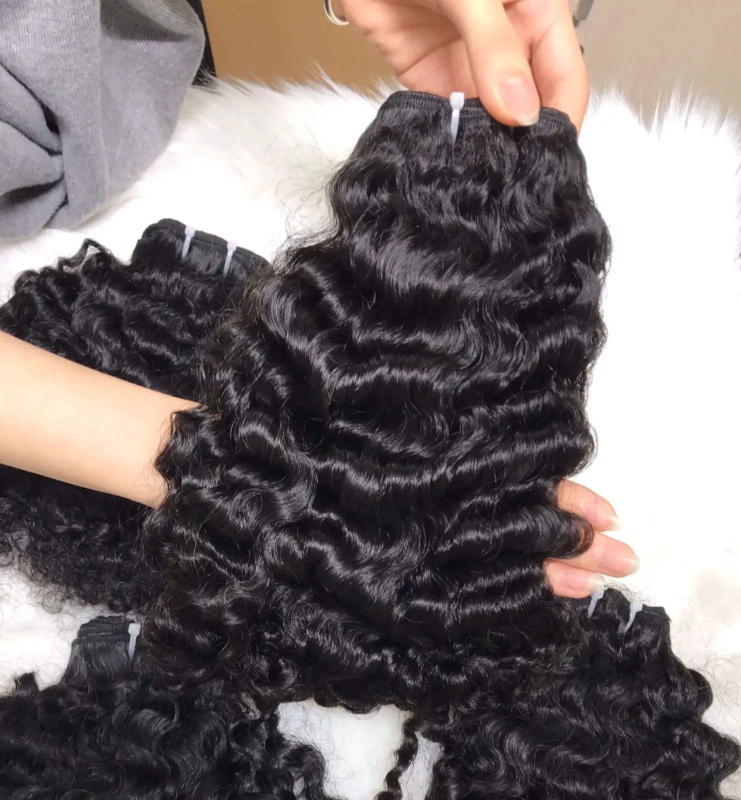 Raw Vietnamese Burmese Curly Hair Extension | Burmese Curly Hair ...