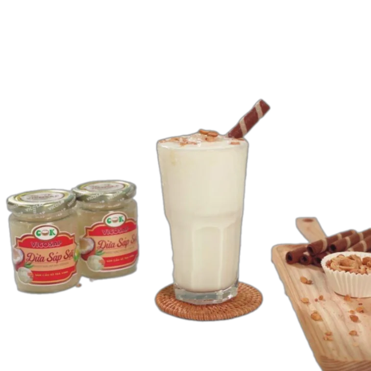 Topping Milk Yogurt Sandwich Vietnam Conventional Macapuno Coconut ...