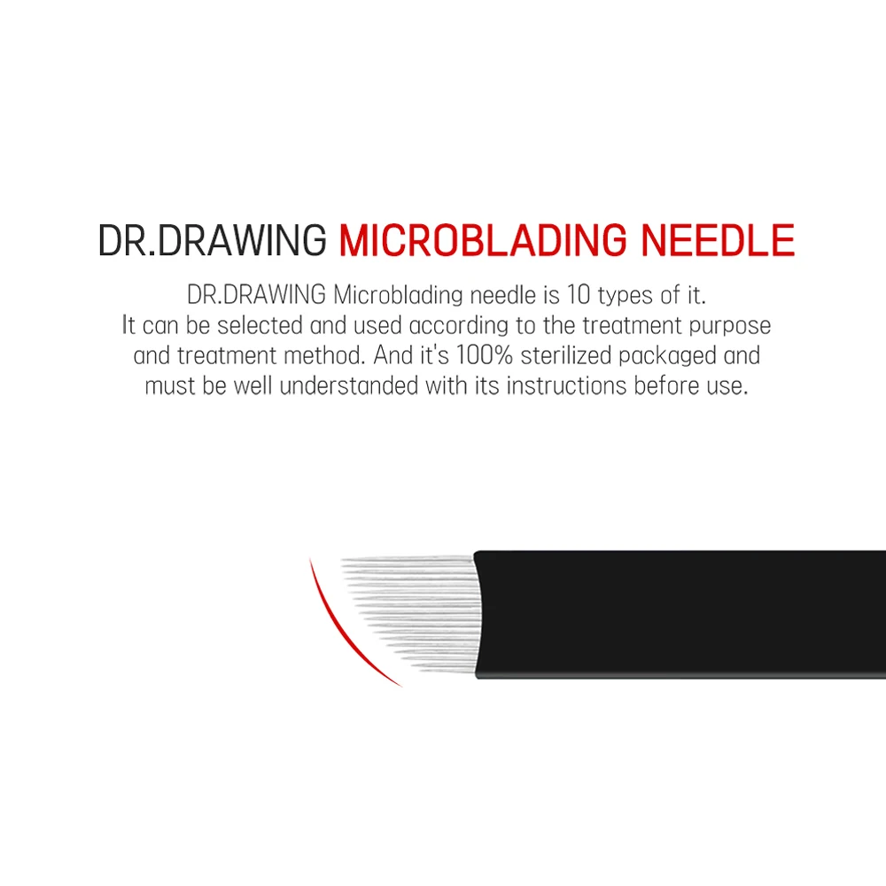 Private Label Dr.drawing Suji5r Microblading Needle Tatoo Needle Blade ...