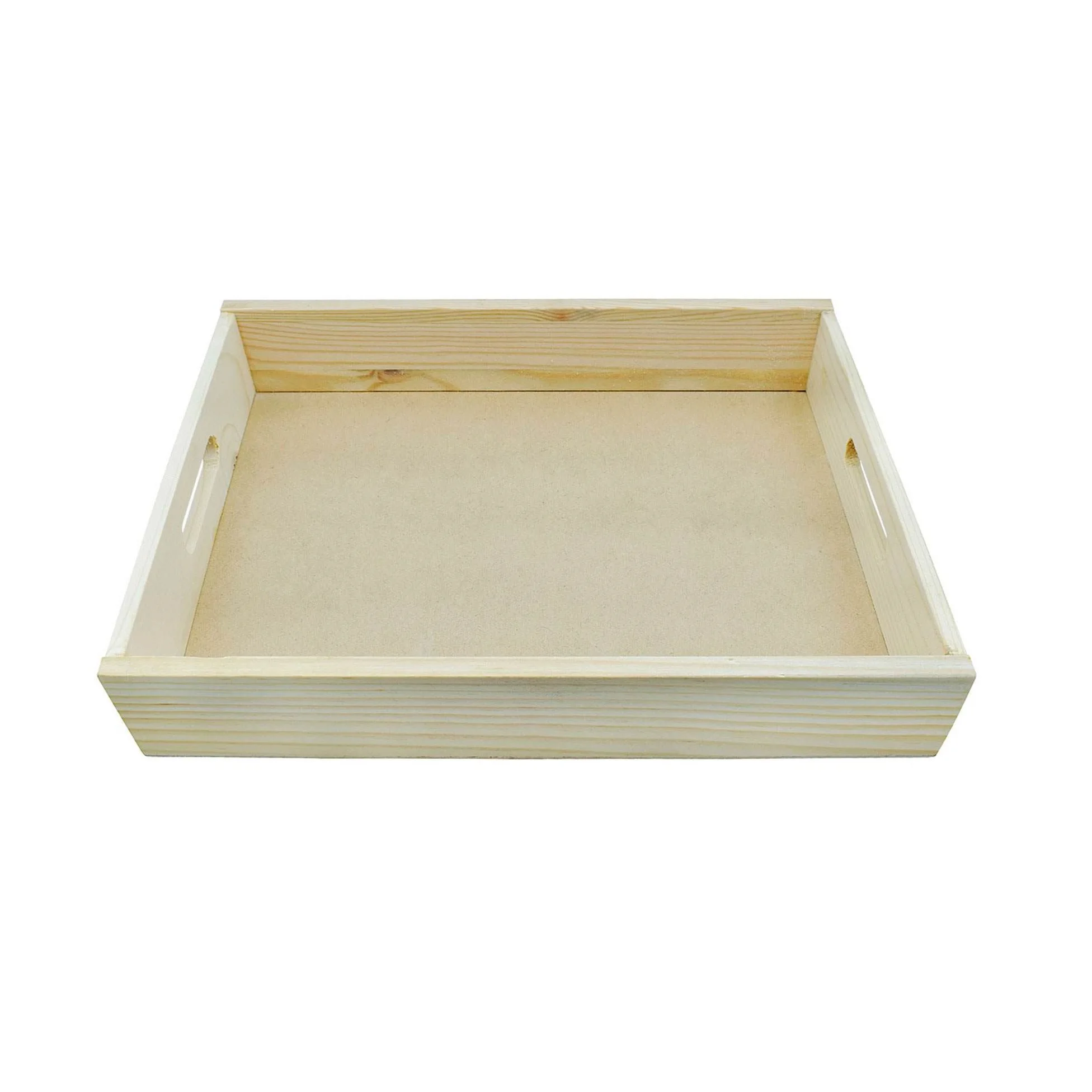 Oak Opulence Tray Kitchen Wooden Tray Model Serving Plates With Handles ...