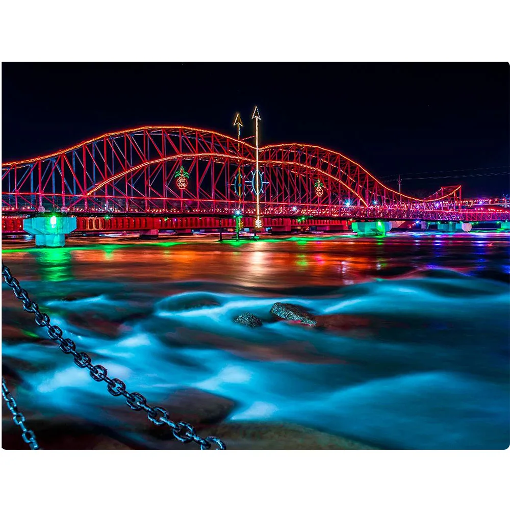 Shiv Dhanush Bridge A Modern Arch Truss Structure From Drawing Board to ...