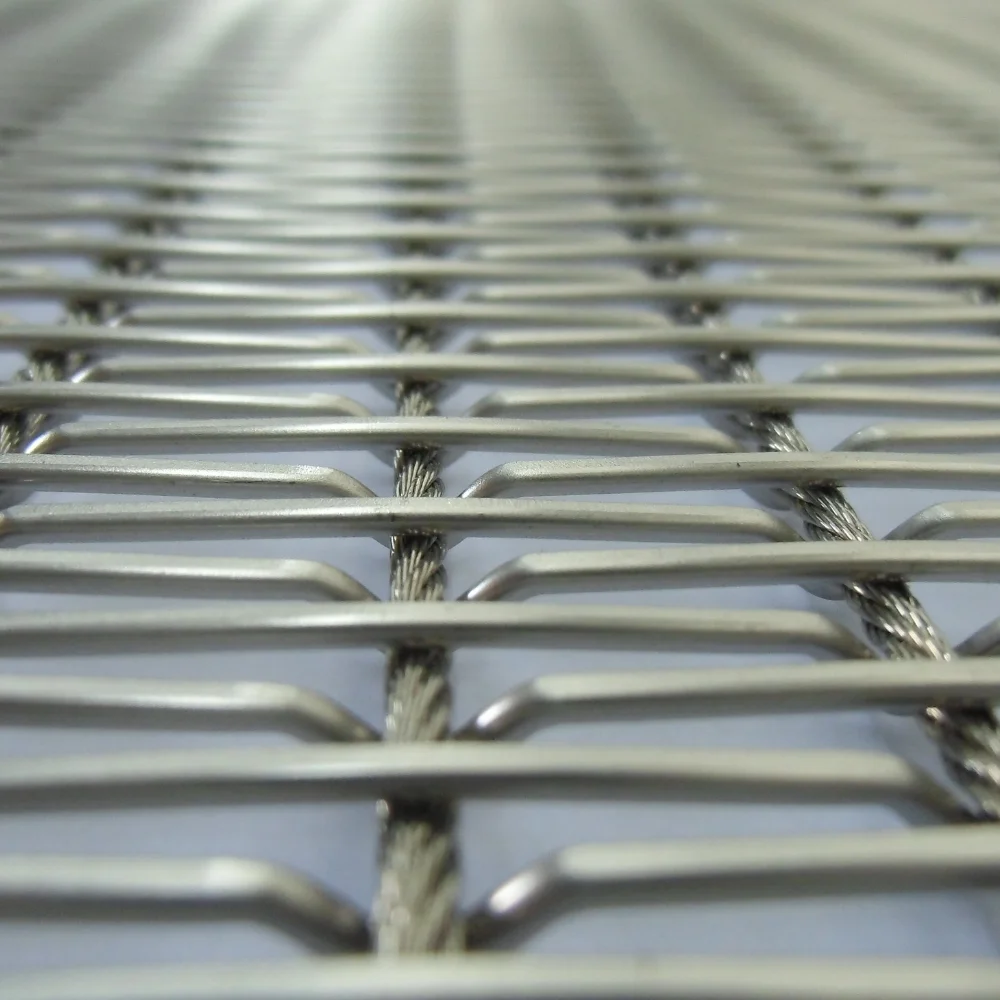 Stainless Steel Metal Mesh For Buildings Shielding And Thermal ...