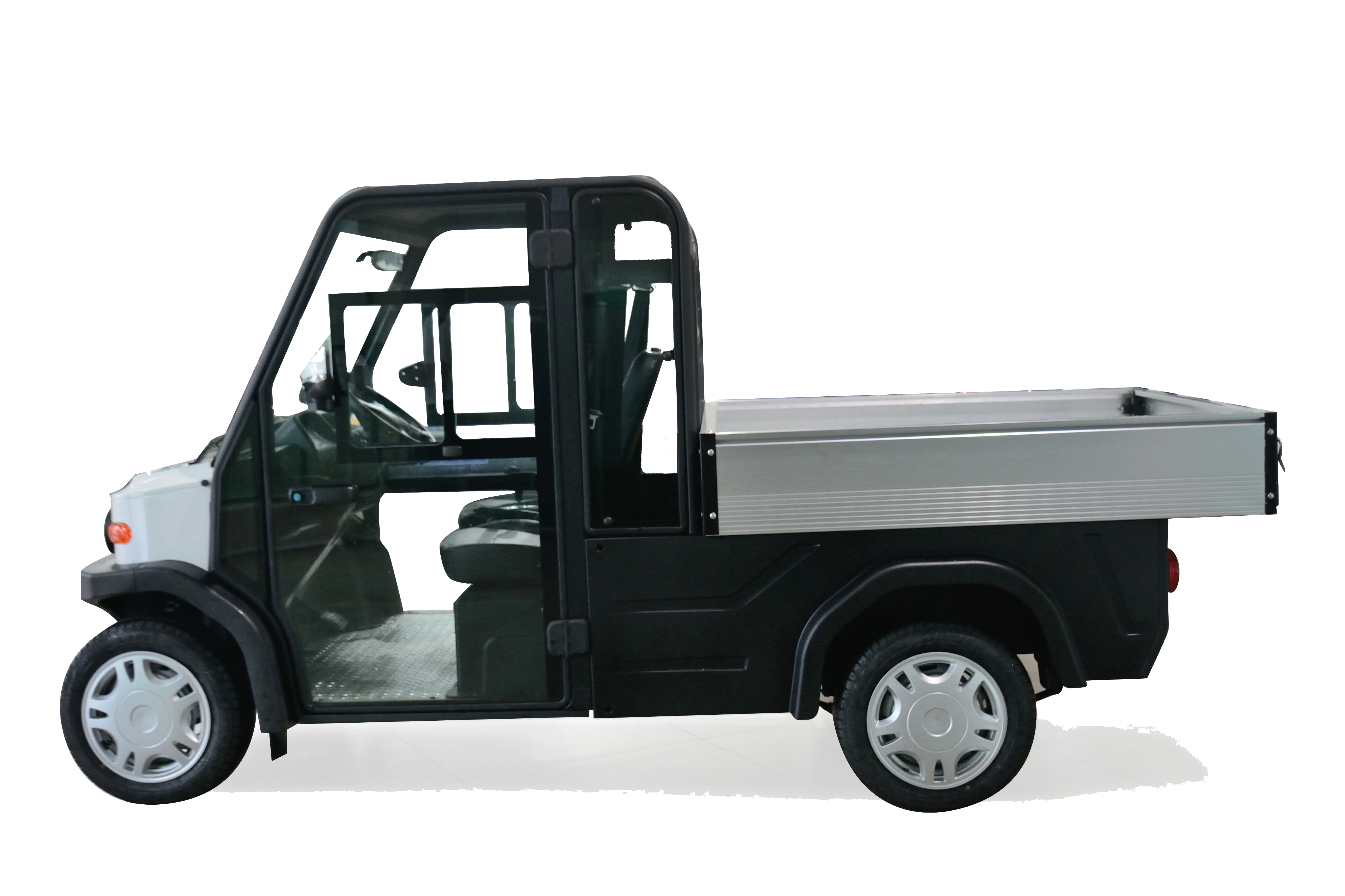 2-Seater Electric Mini Truck with Cargo Box - 48V/60V Battery, Low ...