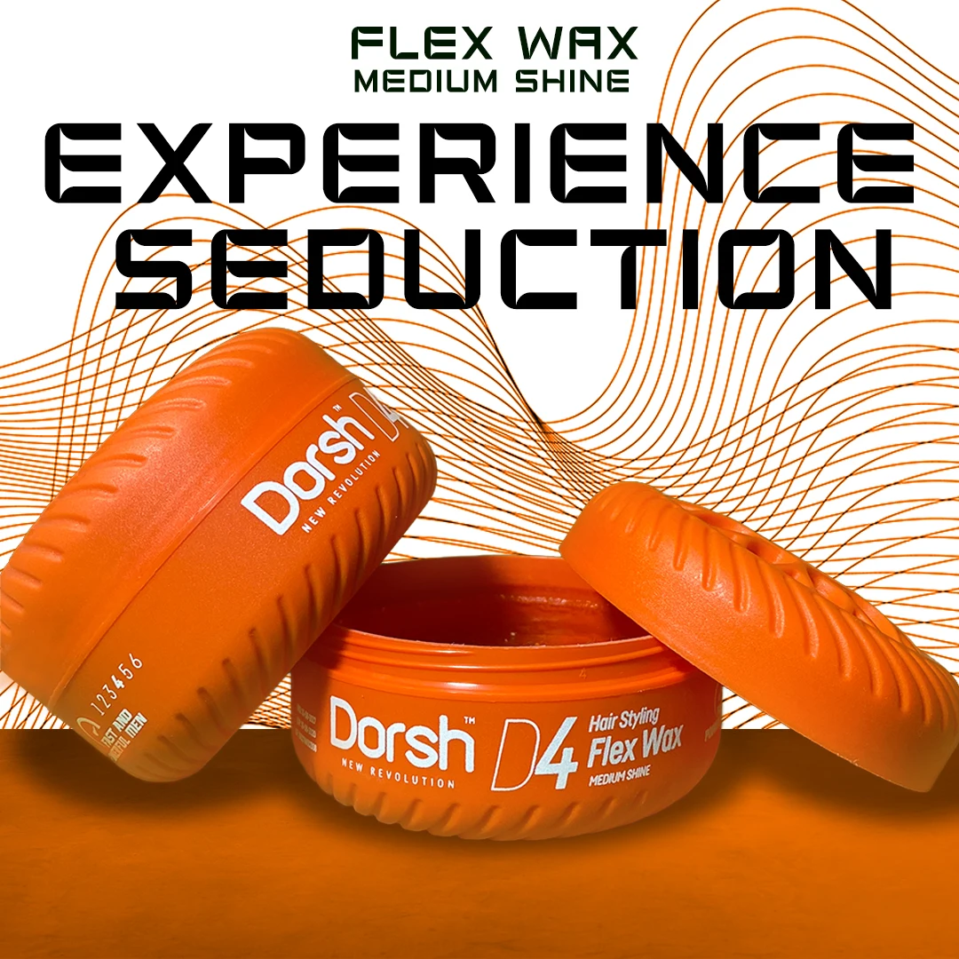 Dorsh Hair Styling Flex Wax - D4 150 Ml Matte Hair Wax Strong Hold Hair ...