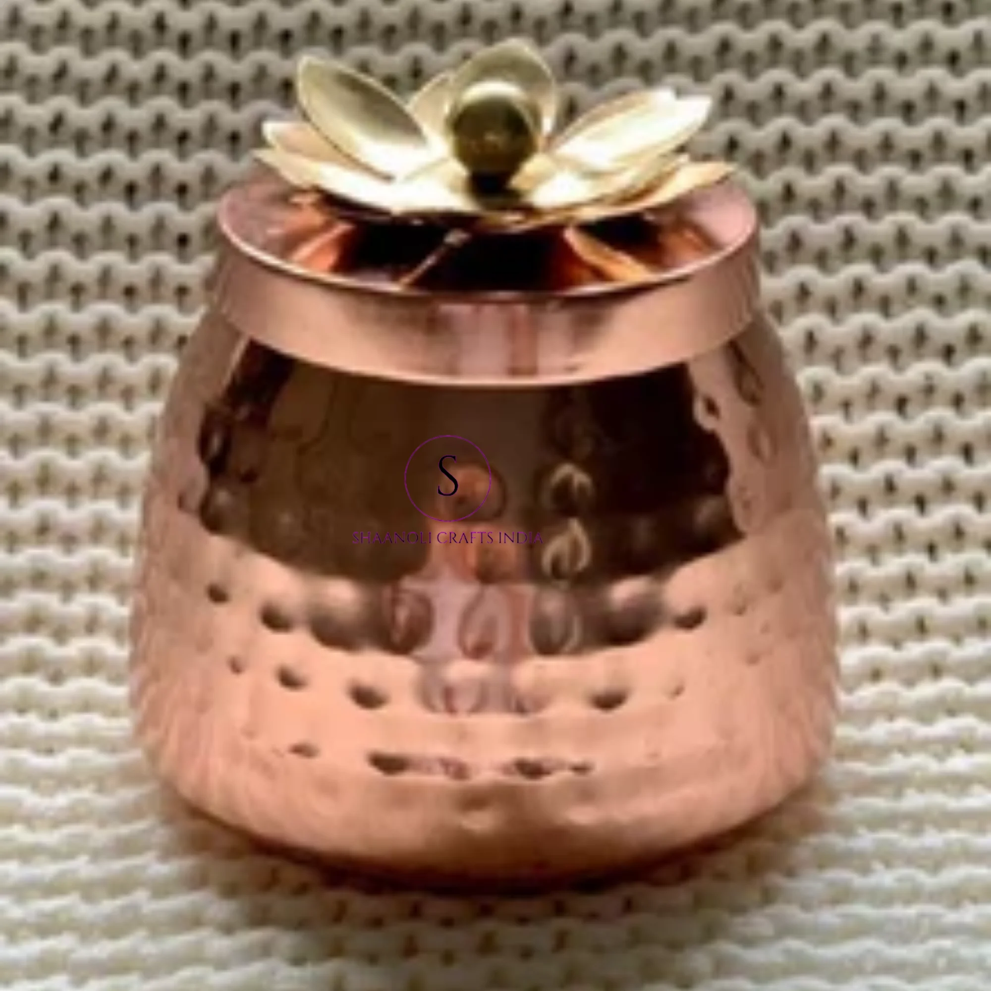 Indian Matka Boxes - Beautiful Copper Jars for Gifts