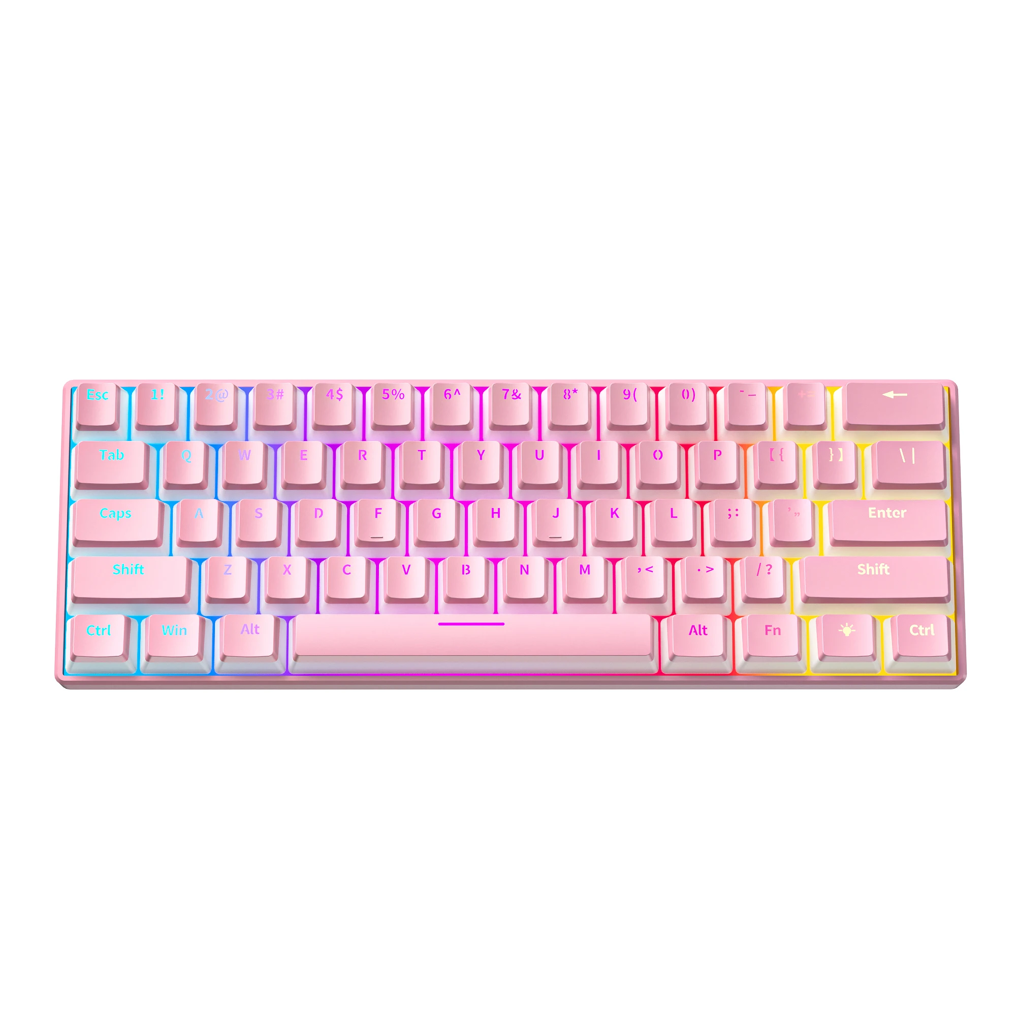 130 Keys ABS Transparent OEM Pudding Keycaps for Mechanical Keyboard